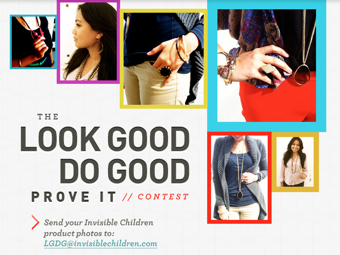 Look good, do good | Invisible Children