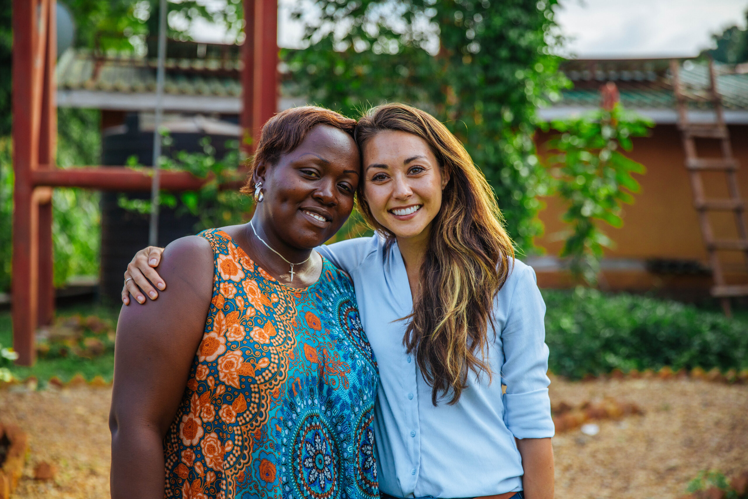 Lisa and Melanie in Dungu | Invisible Children
